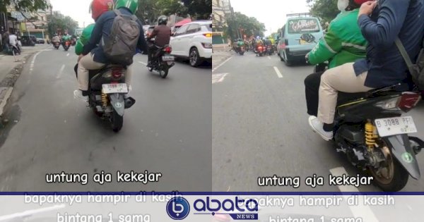 Viral Driver Ojol Kejar Penumpang Gegara Salah Naik Ojek Online