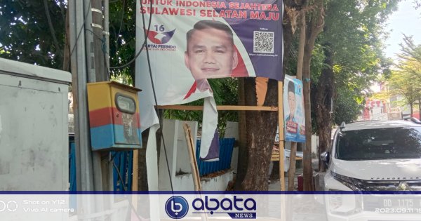 Perindo Sesalkan Pengrusakan Baliho Bacaleg Mulai Terjadi