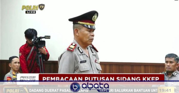 AKP Dadang yang Tembak Mati Rekan Polisi Akhirnya Dipecat Tidak Hormat dan Terancam Hukuman Mati