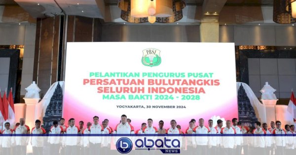 Berikut Daftar Lengkap Pengurus Baru PBSI Periode 2024-2028